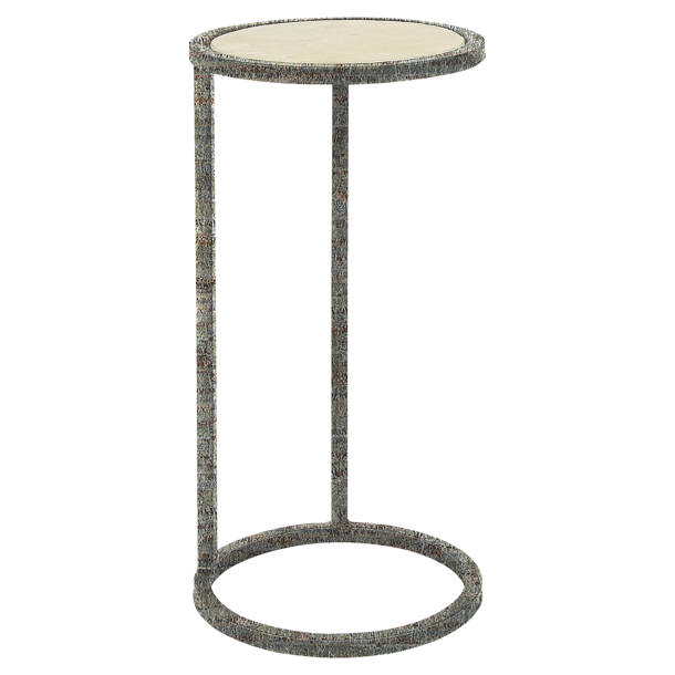 ellahome Vegas Stone Top End Table | Wayfair