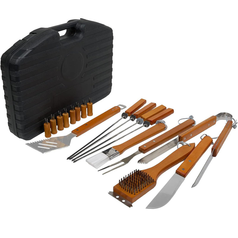 Wonpex Stainless Steel Grilling Tool Set | Wayfair