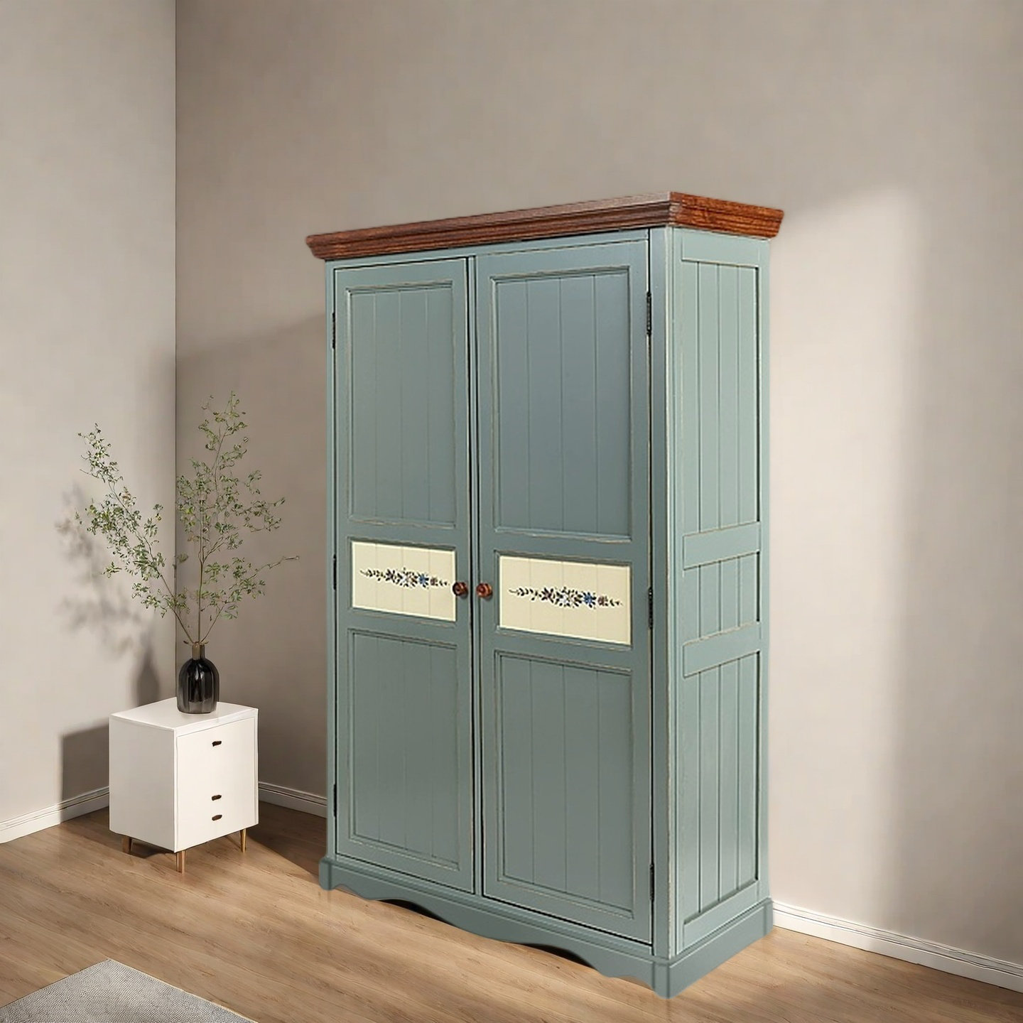 Winston Porter Modern Simple Wardrobe | Wayfair