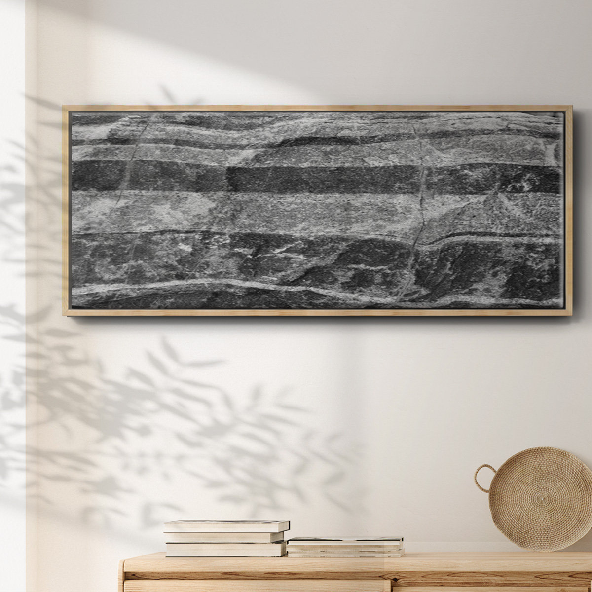 Wexford Home Found Textures XI- Framed Canvas | Wayfair