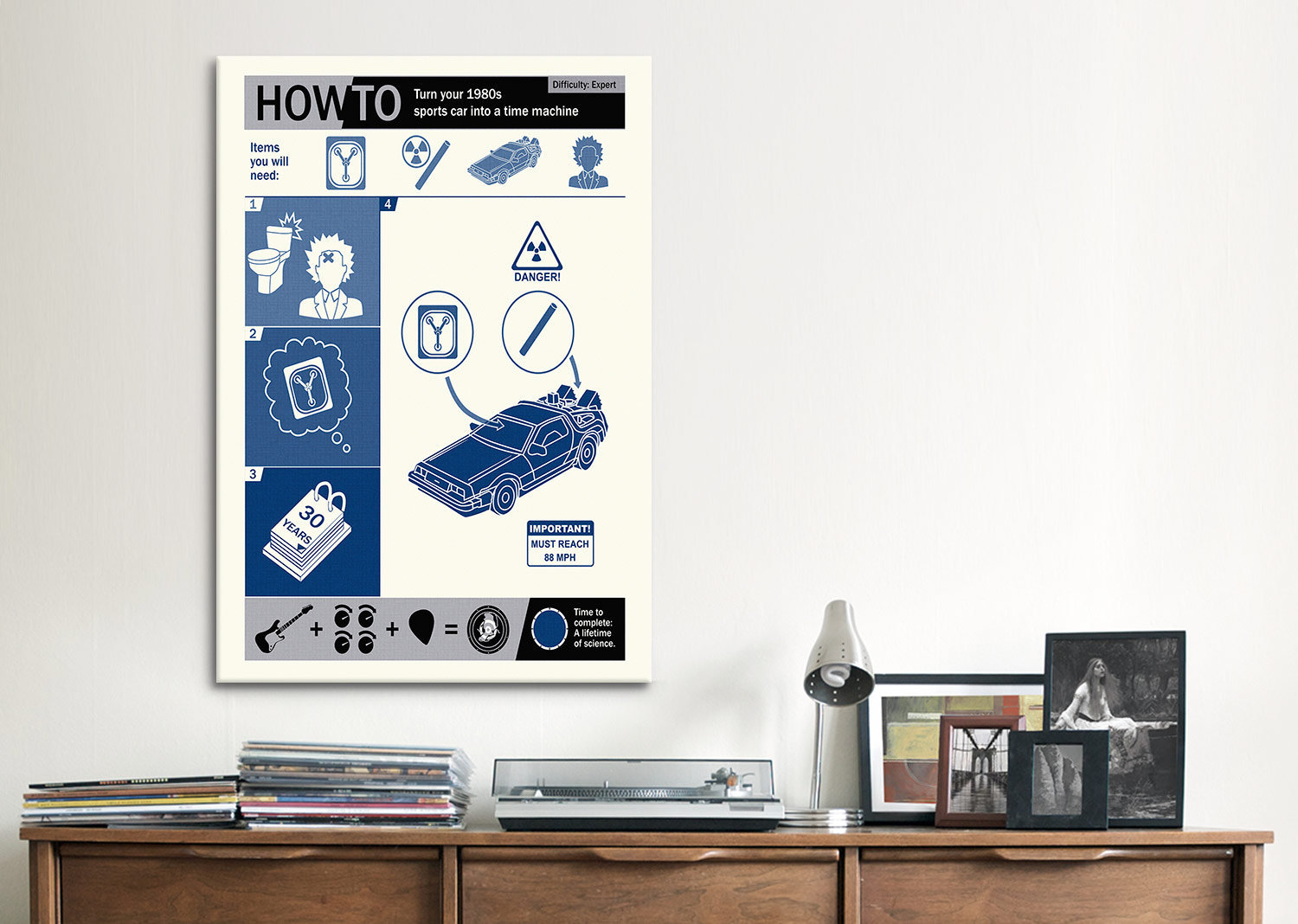 Winston Porter How to Build a Time Machine by Steve Thomas Graphic Art ...