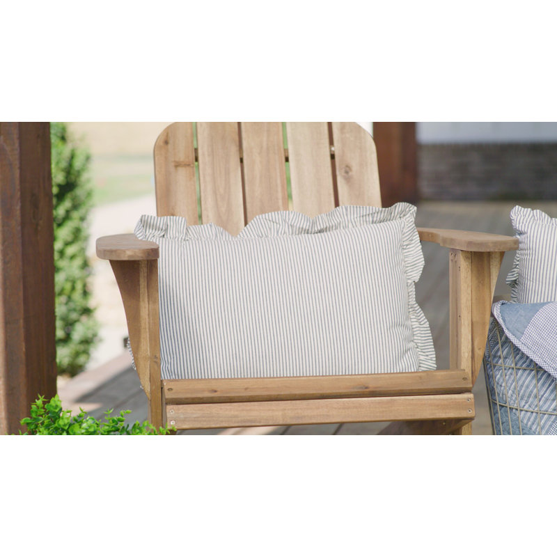 VHC Brands Hatteras Rectangular Cotton Pillow Cover & Insert & Reviews ...