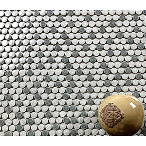 Abolos 12" X 12" Straight Edge Ceramic Mosaic Wall & Floor Tile | Wayfair