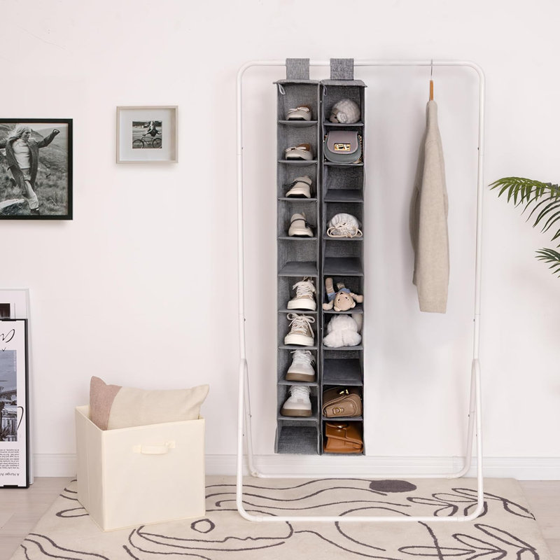 Rebrilliant 20 Pair Hanging Shoe Organizer | Wayfair