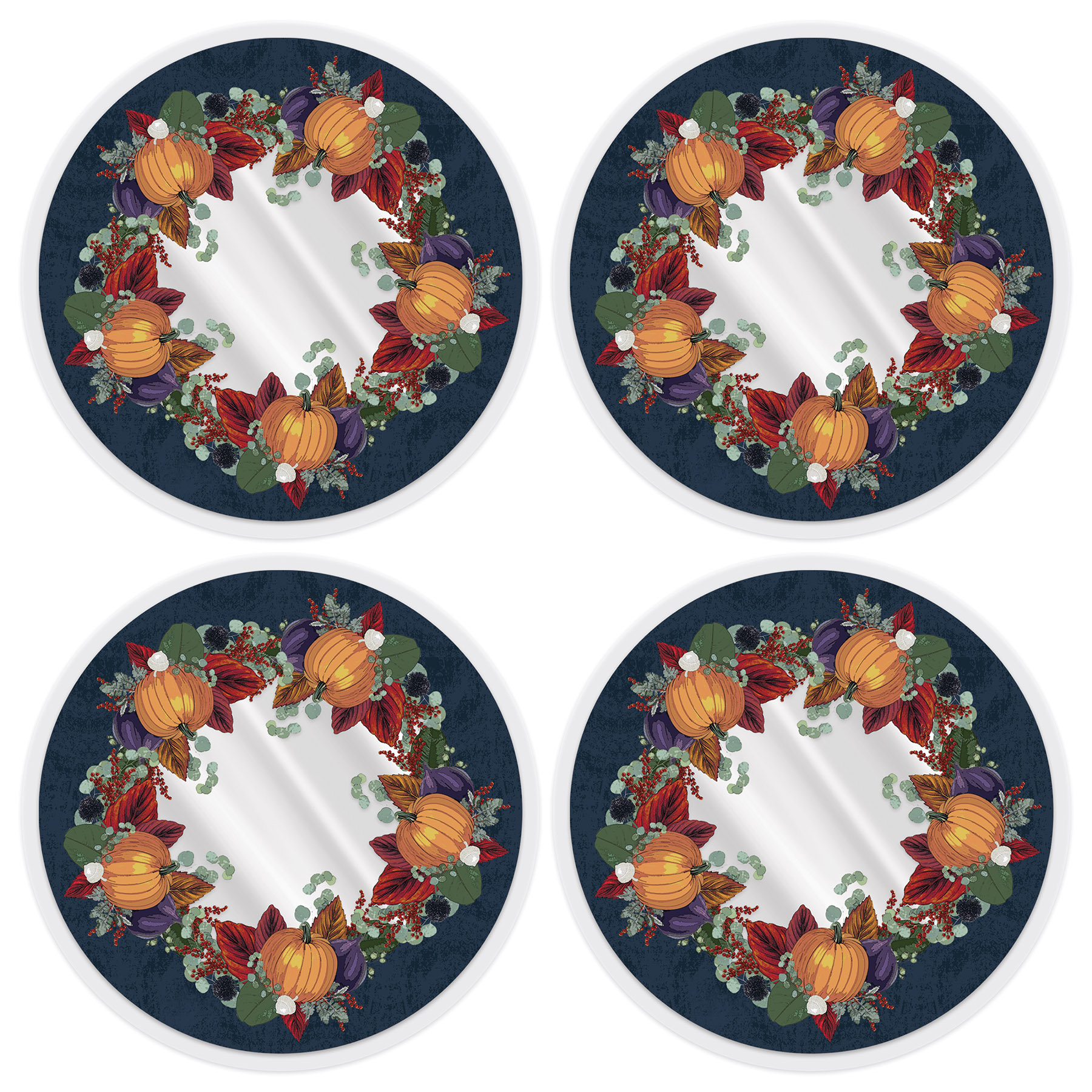 Beistle Plastic Fall Thanksgiving Placemats | Wayfair