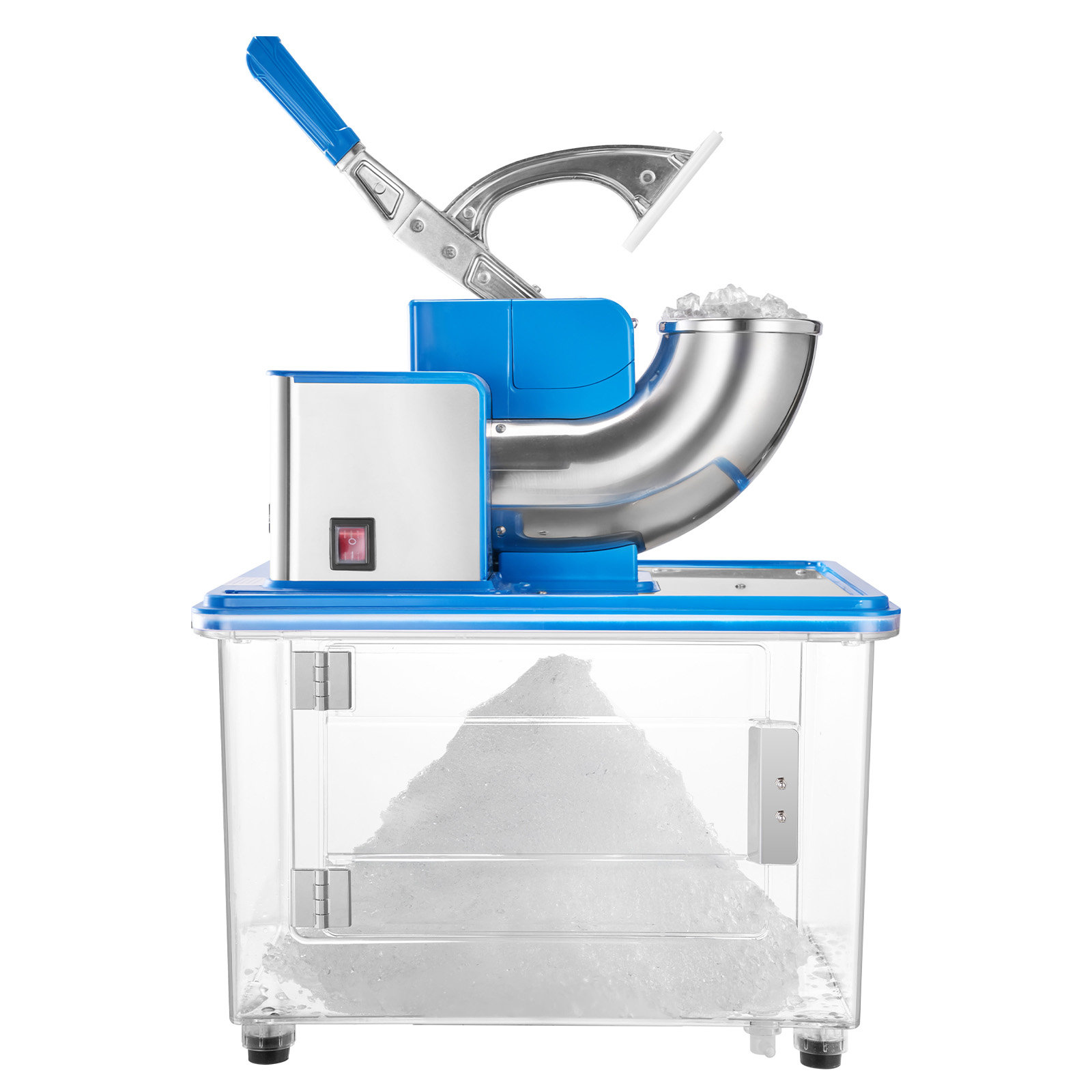 Stellweilan Tessberg Commercial Ice Crusher 661LBS/H Electric Snow Cone ...