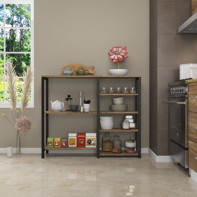 17 Stories 47" Console Table Kitchen Buffet Cabinet Sofa Table ...