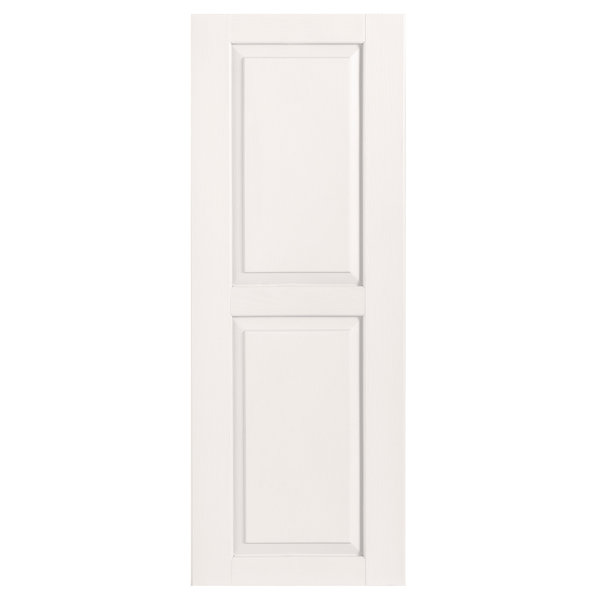 Alpha Shutters Exterior Vinyl Raised Panel Shutter Single & Reviews ...