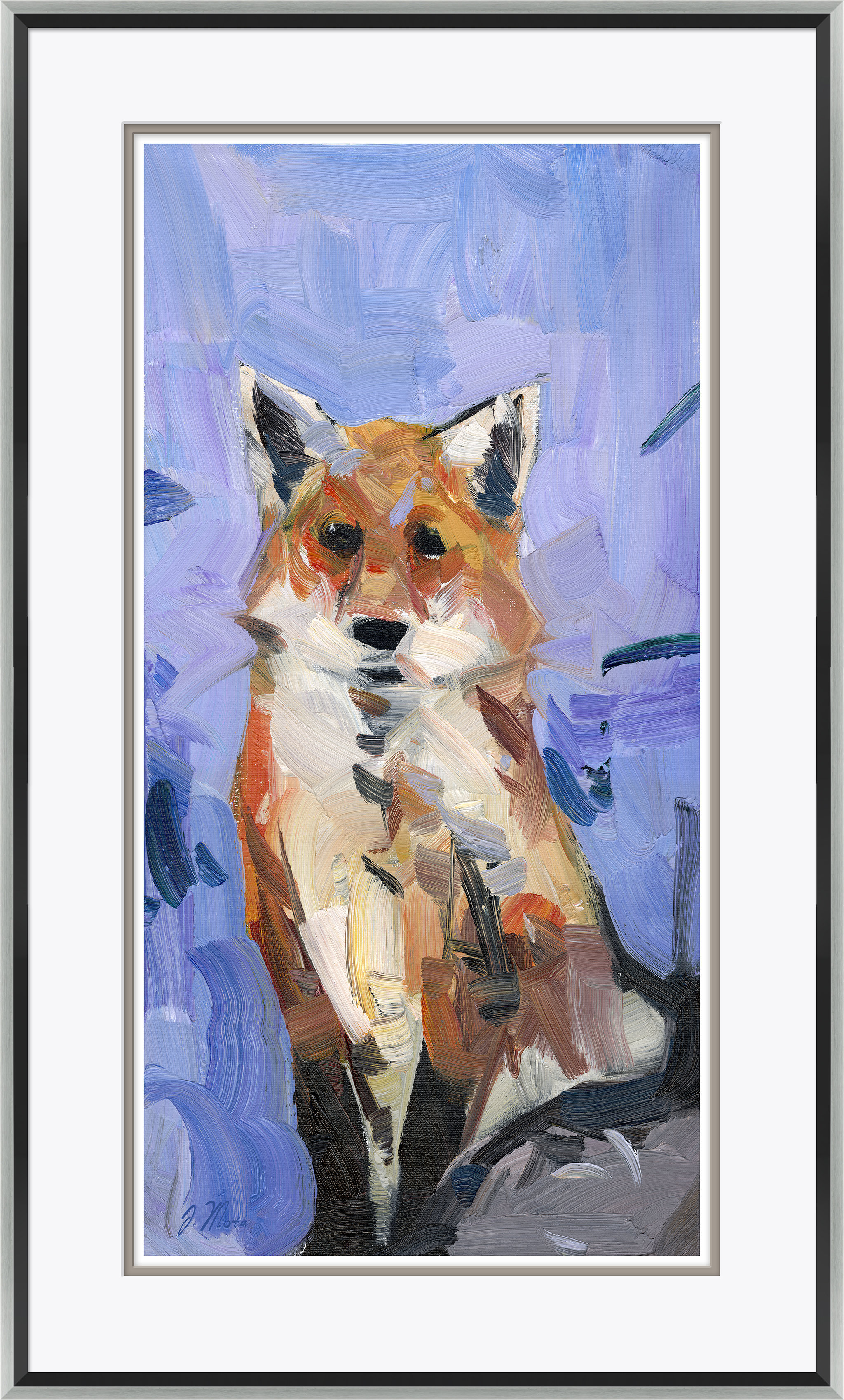 Soicher Marin The Fox - Picture Frame Painting | Wayfair