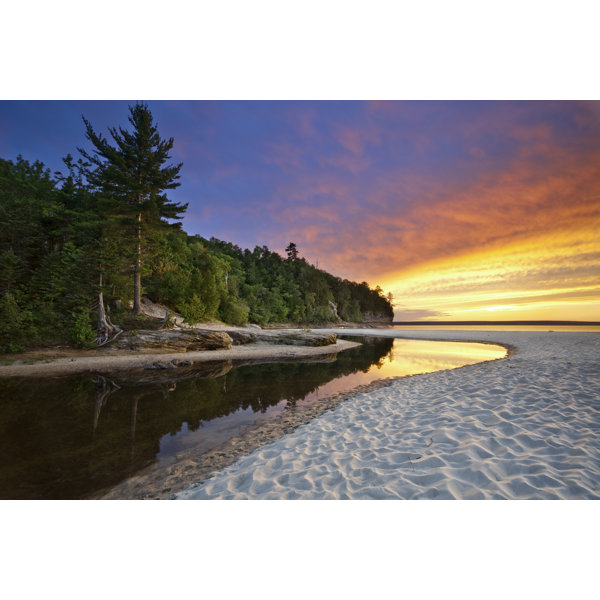 Highland Dunes Beautiful Michigan Landscape by Hadeline - Wrapped ...