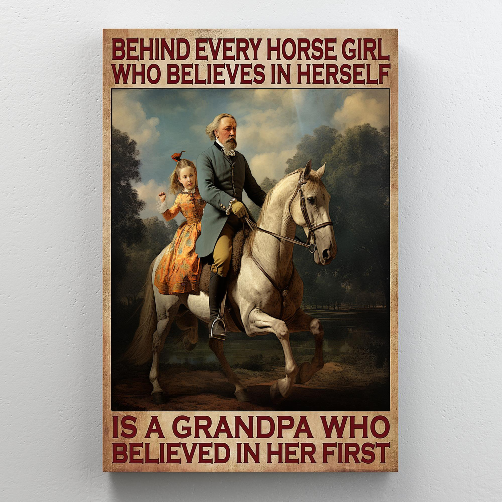 Trinx A Grandpa Who Believed In Her First - 1 Piece Rect A Grandpa Who ...