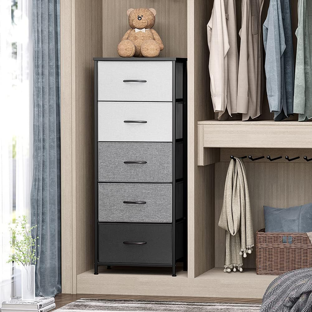 Rebrilliant Versatile Upright Dresser Storage Tower - Sturdy Steel ...