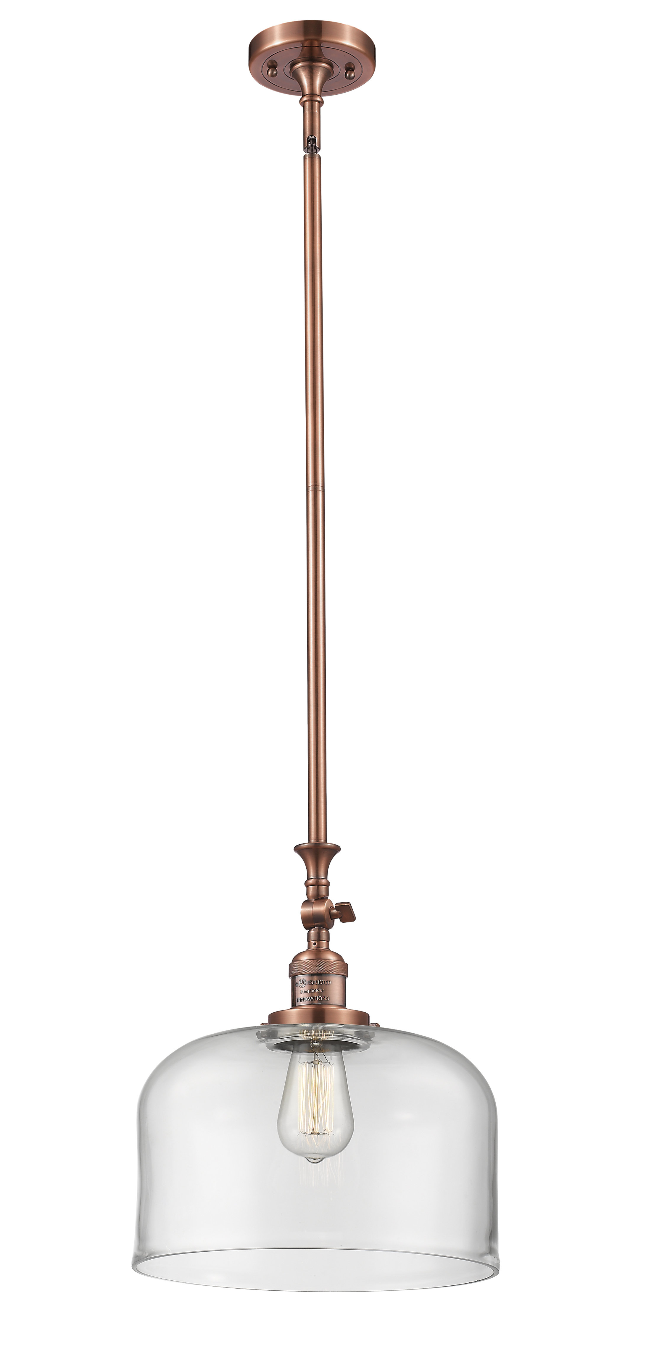 Trent Austin Design® Hiers 1 - Light Single Pendant & Reviews | Wayfair