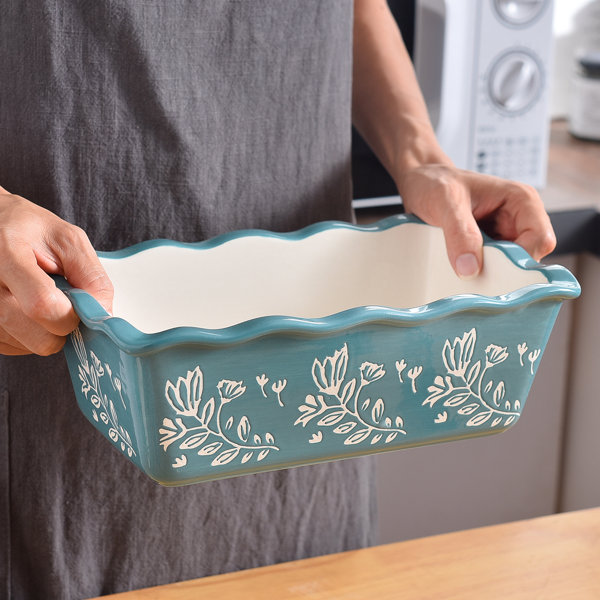 WISENVOY Loaf Pan Ceramic Bread Pan Nonstick Baking Dish Easy Clean ...