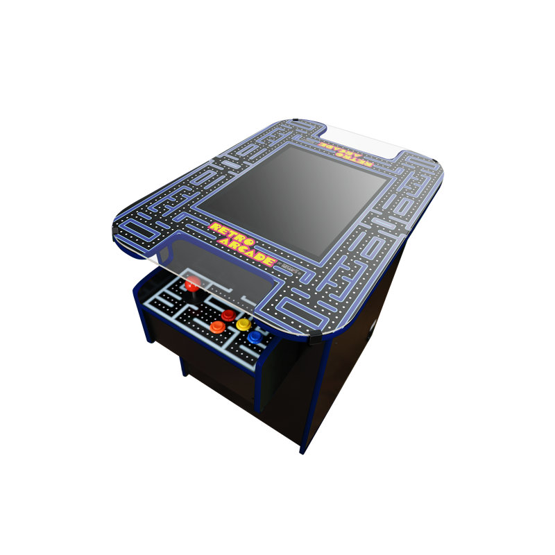 Suncoast Arcade Cocktail Arcade Machine with 19" Monitor and 60 Retro ...