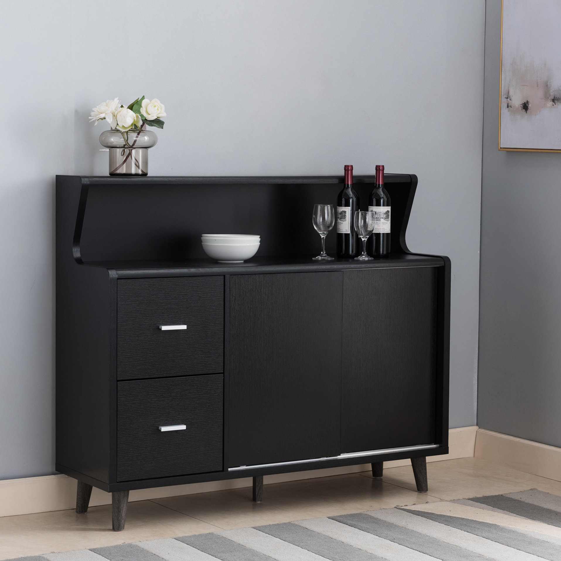 George Oliver Tolley 47.25 Bar Cabinet | Wayfair