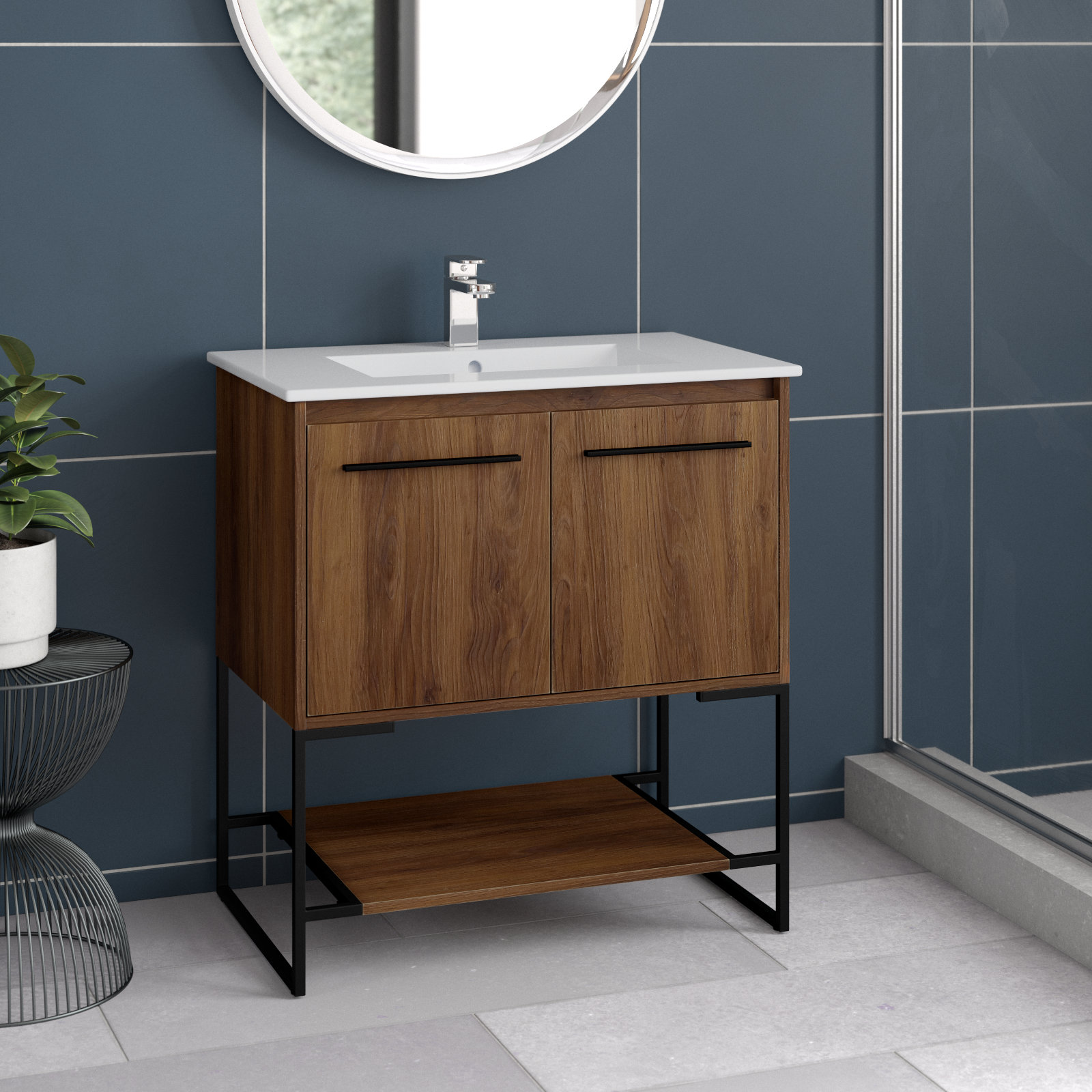 Wade Logan Gerard 30" Single Bathroom Vanity Set & Reviews - Wayfair Canada