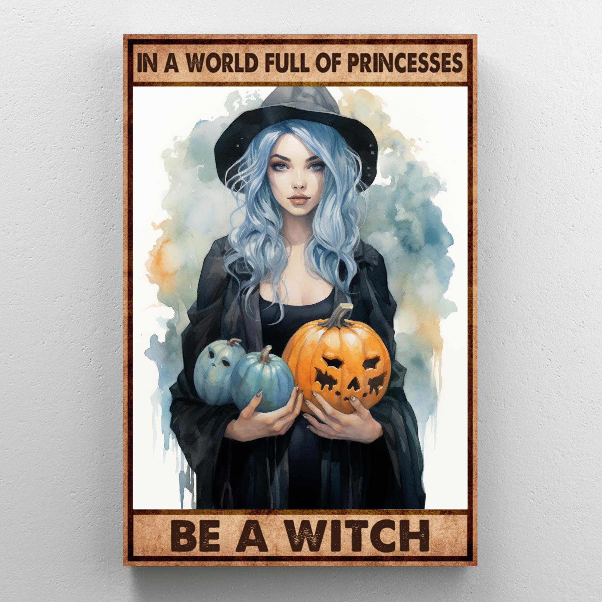 Trinx Woman Be A Witch - 1 Piece Rectangle Graphic Art Print On Wrapped ...
