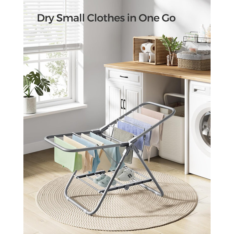 Hoomic Plastic Foldable Gullwing Drying Rack | Wayfair