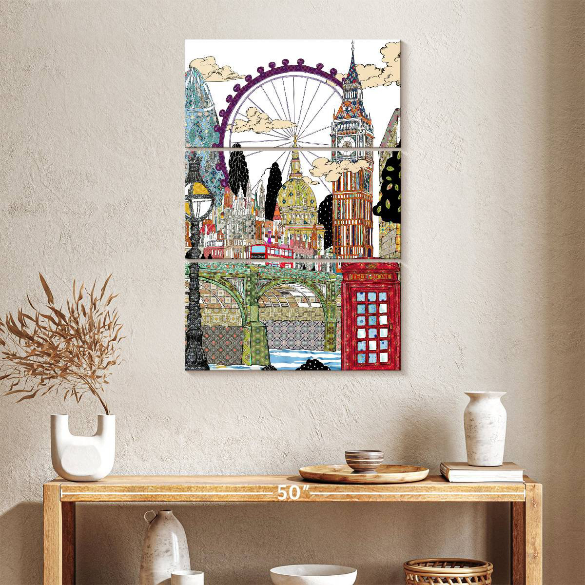 Elephant Stock Patchwork London | Wayfair