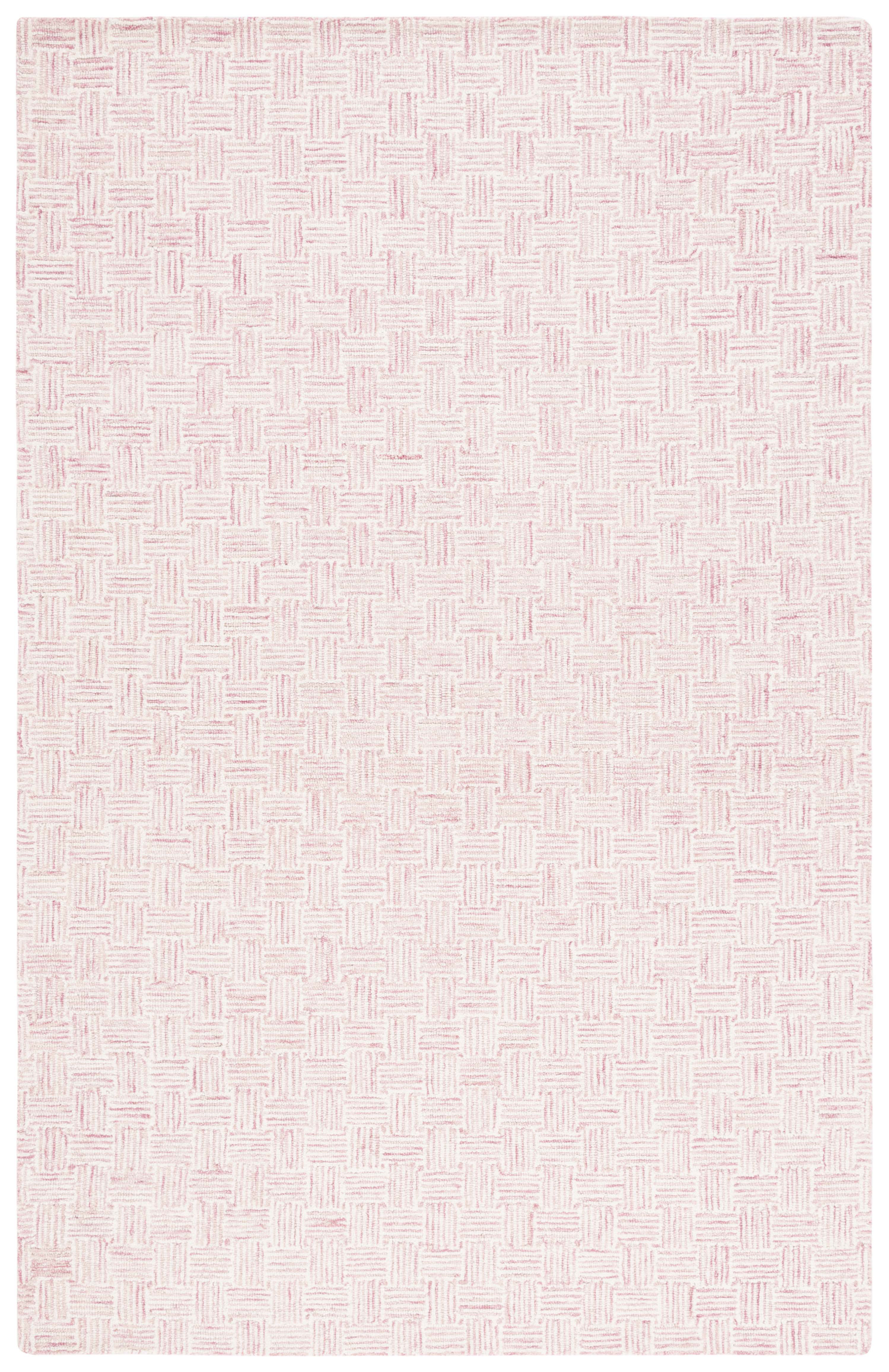Laurel Foundry Modern Farmhouse® Leni Micro-Loop Area Rug In Pink/Ivory ...