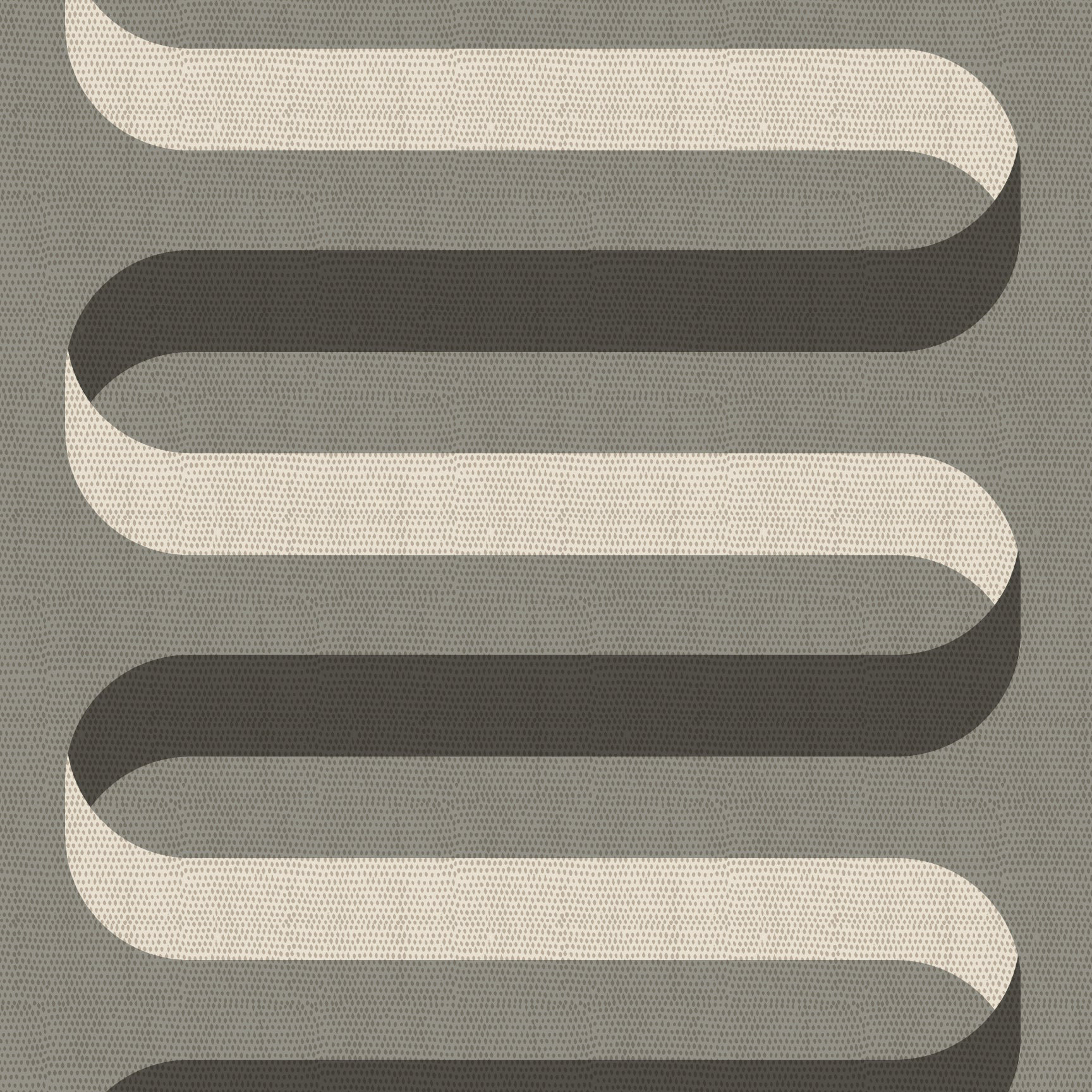 Mitchell Black Folding Ribbon - Smoky Umber Wallpaper | Wayfair