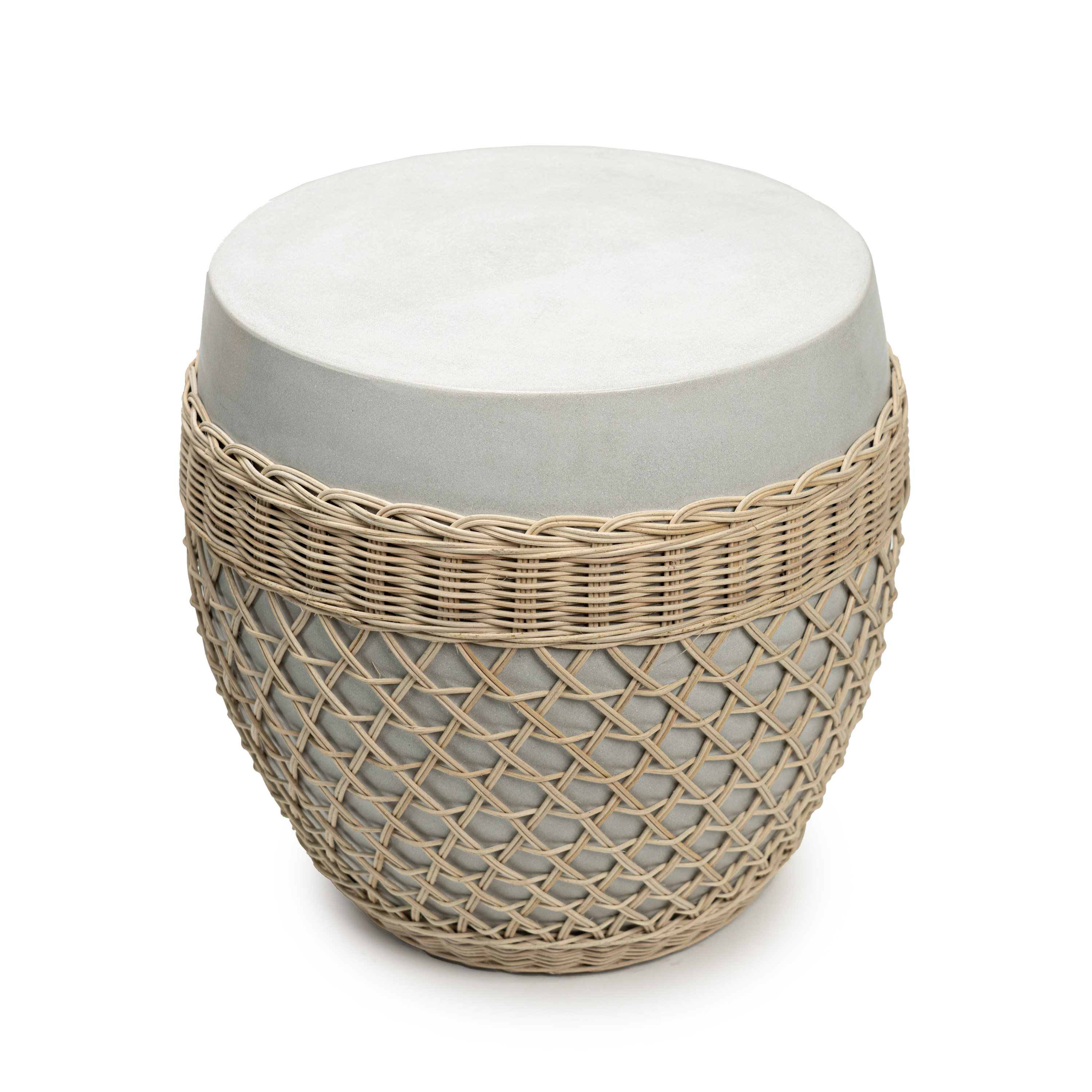 Bayou Breeze Carsdale Concrete Garden Stool | Wayfair