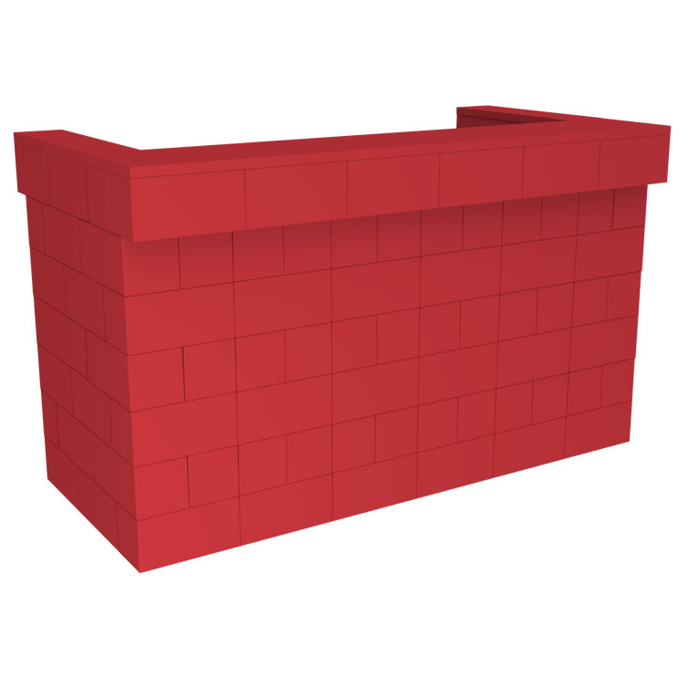 Versare EverBlock 72" Wide Cantilever Bar and Counter Kit | Wayfair