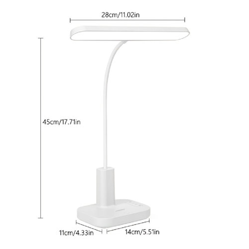 Ebern Designs Mezius Adjustable USB Desk Lamp | Wayfair
