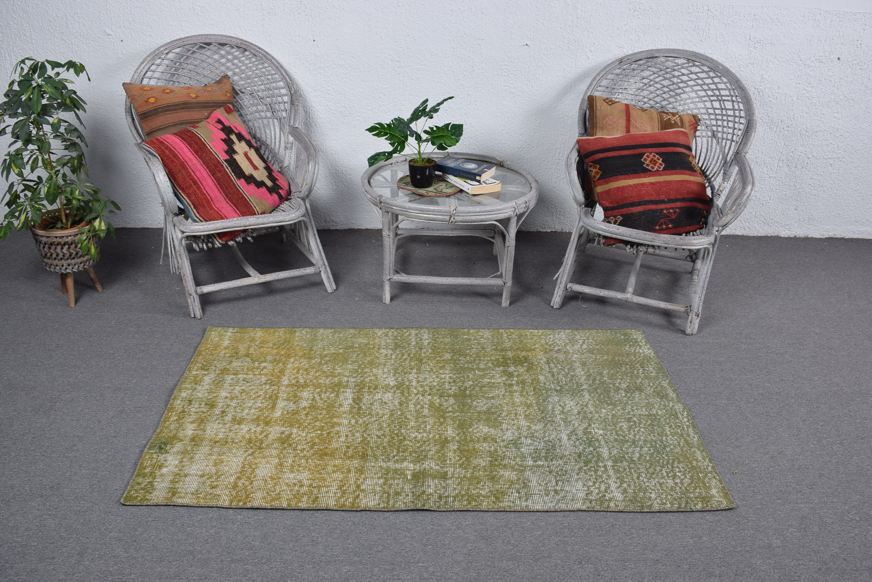 World Menagerie Vintage Anatolian Green Turkish Rug: Perfect for ...