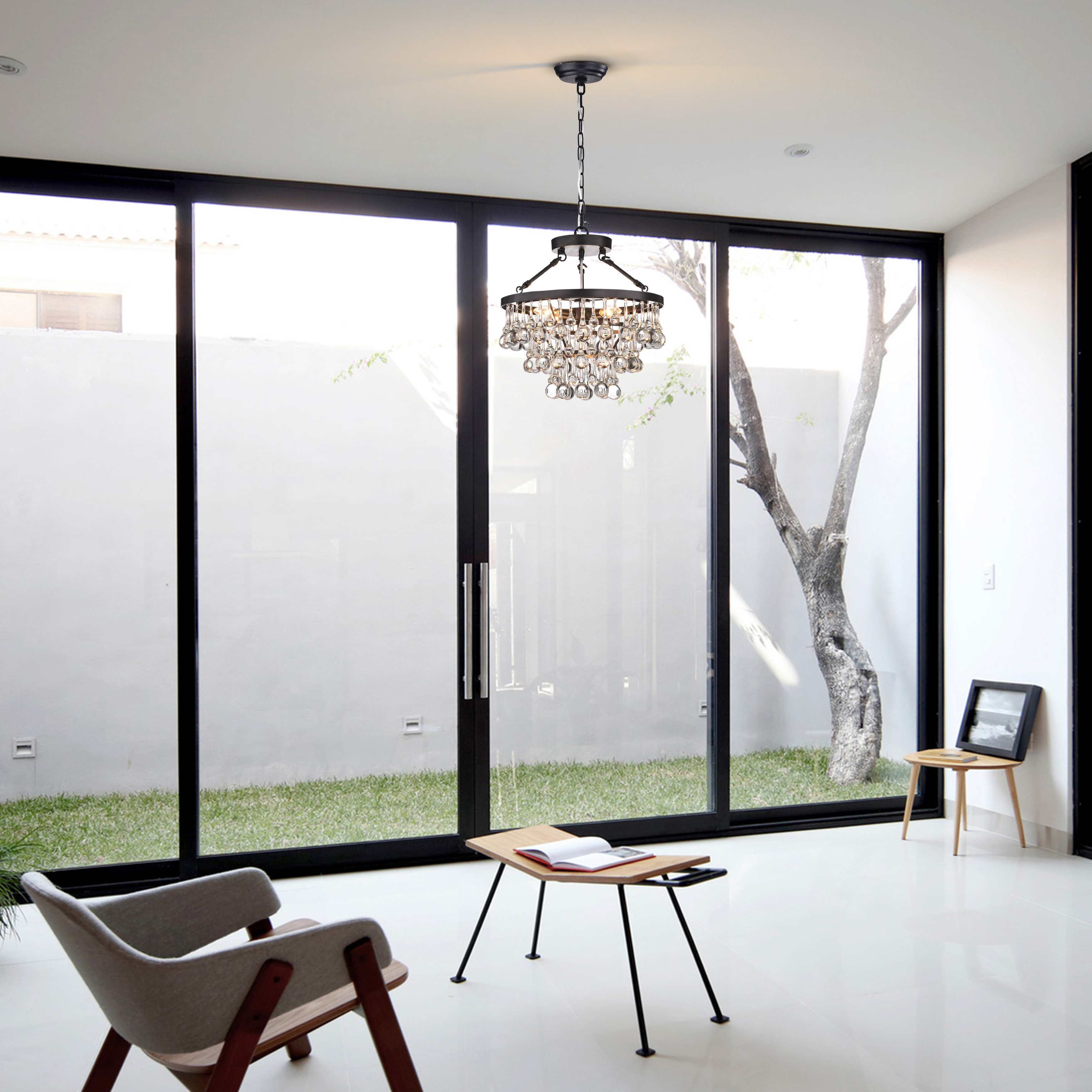 Willa Arlo™ Interiors Webber 5-Light Chandelier-Black - Wayfair Canada