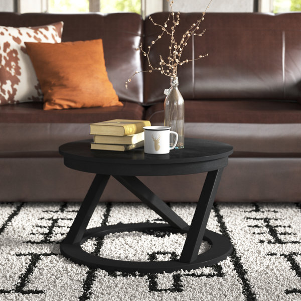 The Twillery Co.® Brinson Solid Wood Trestle Coffee Table & Reviews ...