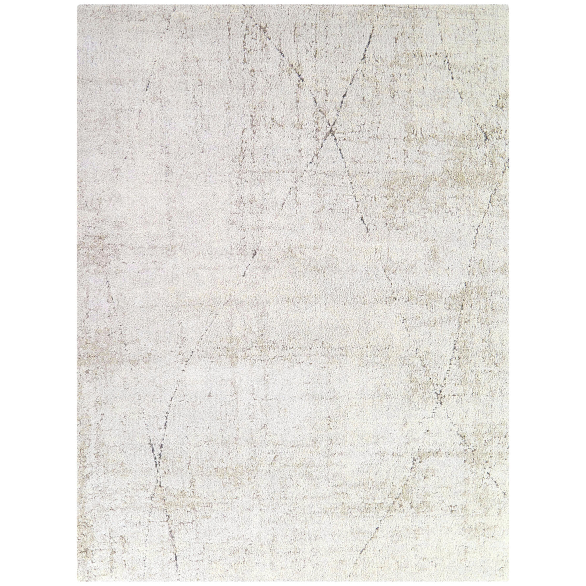 Latitude Run® Kupang Cream Modern Abstract Area Rug | Wayfair