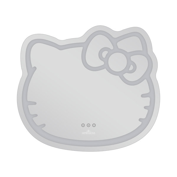 IMPRESSIONS VANITY · COMPANY Hello Kitty Wall Mirror with Wi-Fi, Smart ...
