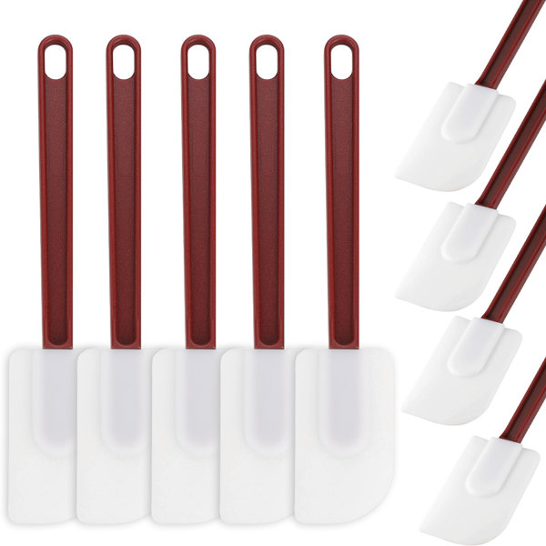 PET SUPPLY PLUS INC Silicone Heat Resistant Spatula Commercial Rubber ...