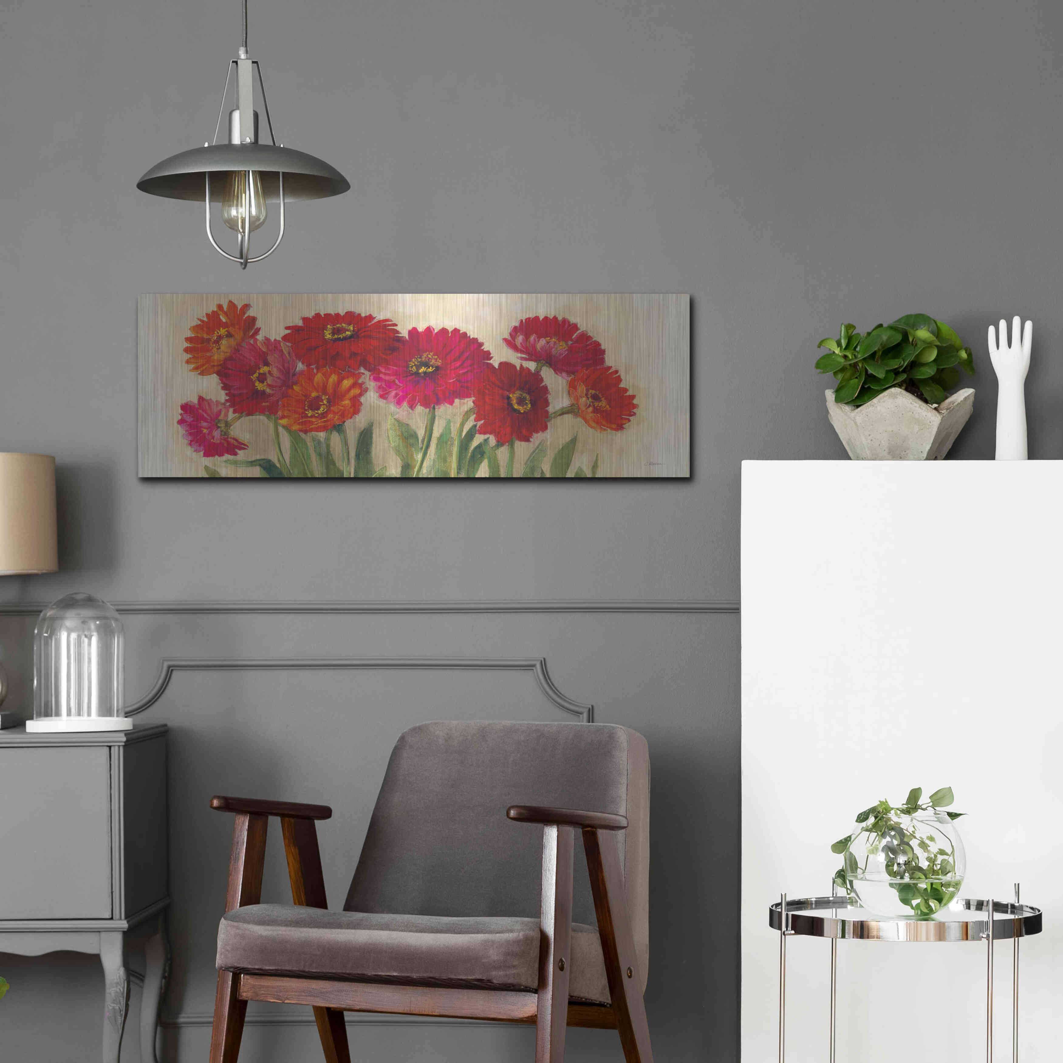 Lark Manor™ 'Tickled Pink' by Carol Rowan, Metal Wall Art | Wayfair