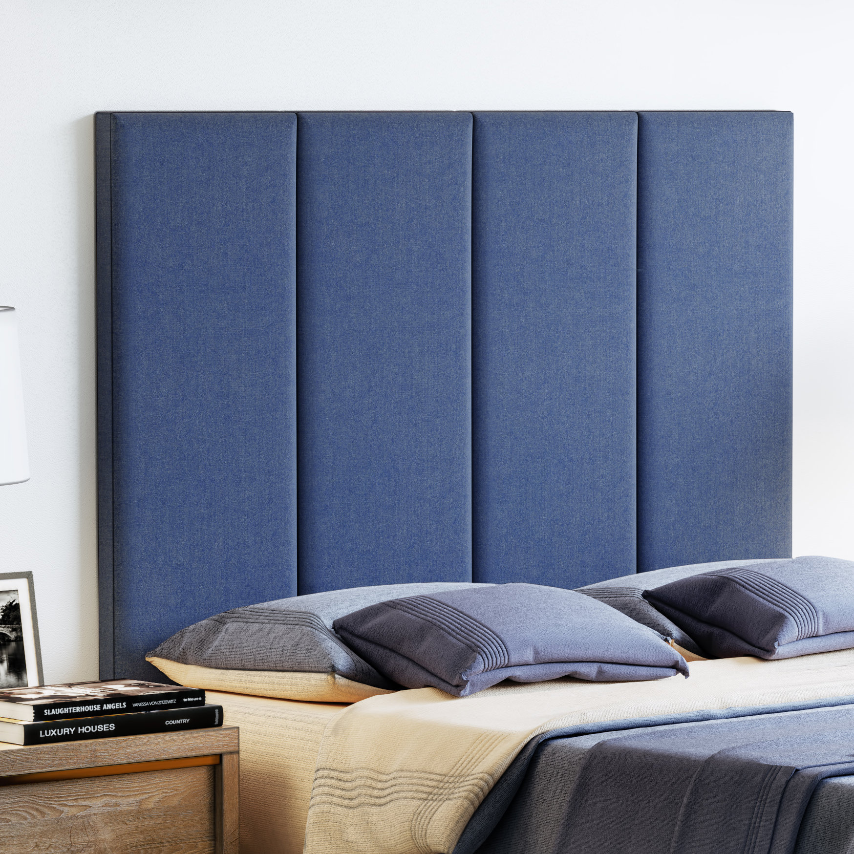 Eco-Lux Boyd Sleep Masterpiece Customizable Wall Piece Headboard Panels ...