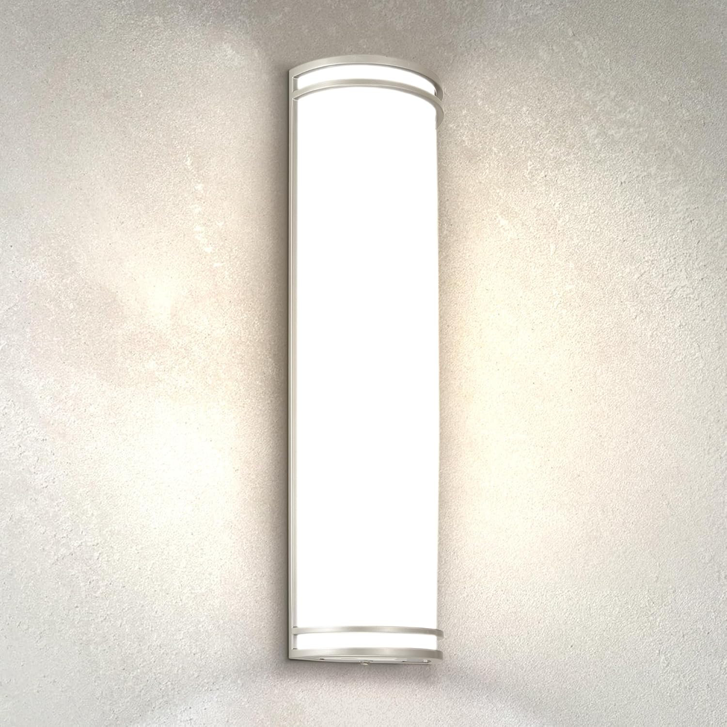 Hokku Designs ASD 24 Inch LED Outdoor Wall Sconce - Adjustable 3000K ...