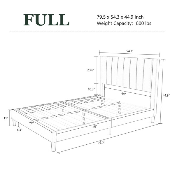 Willa Arlo Interiors Ozella Platform Bed & Reviews | Wayfair