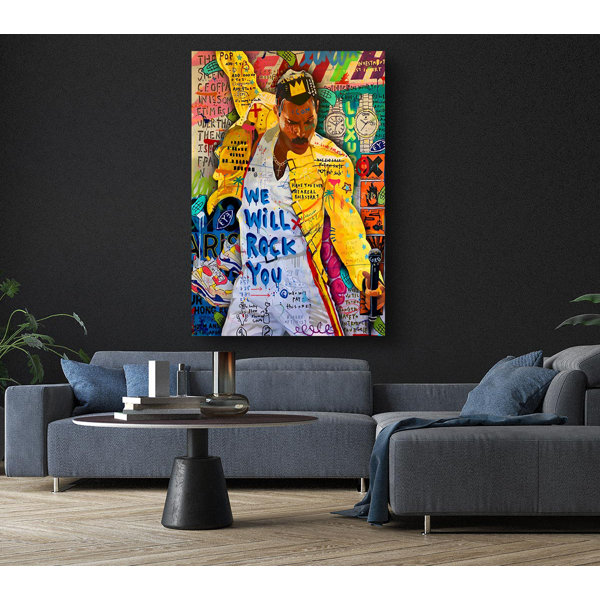 Happy Larry Freddie Mecury Rock | Wayfair.co.uk