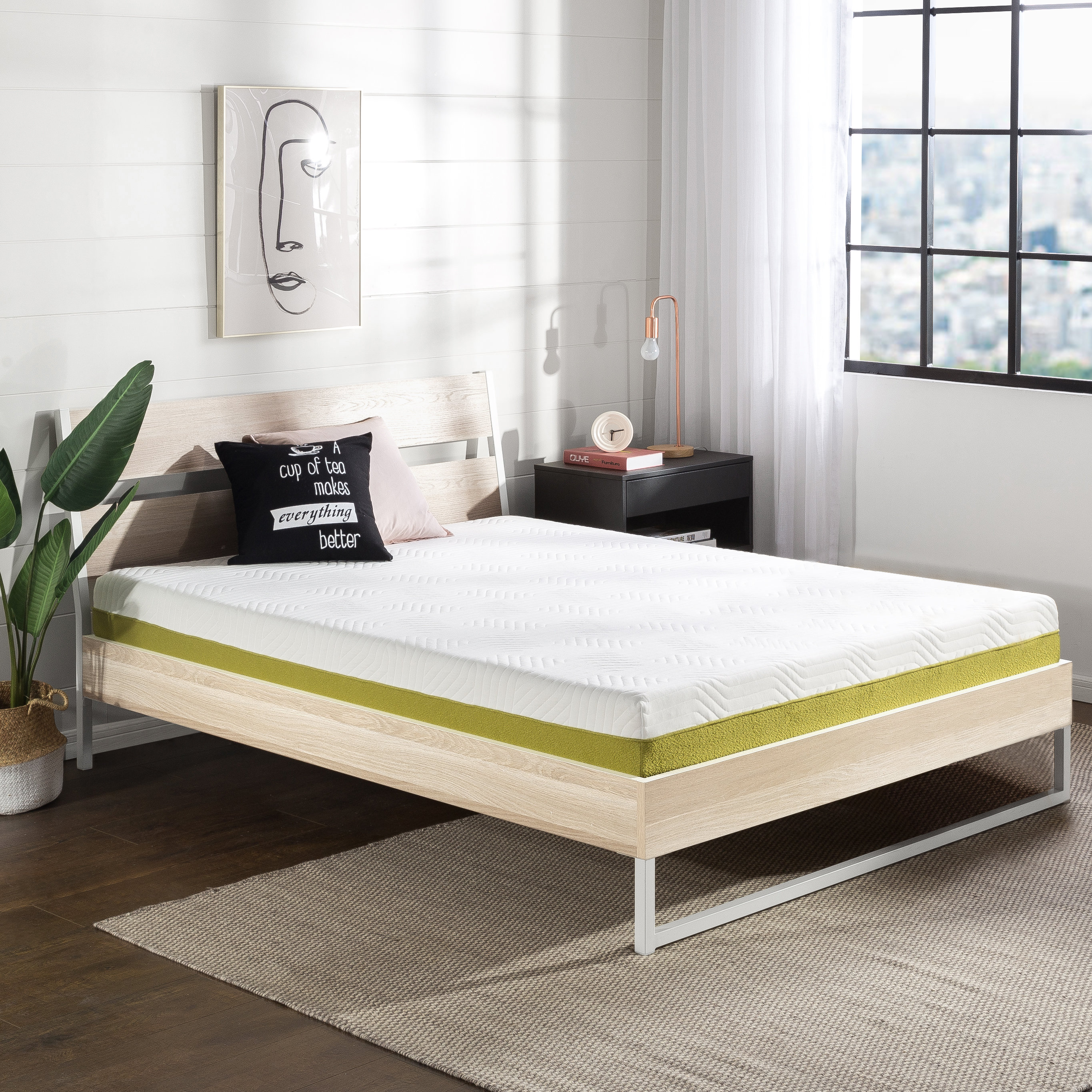 Mellow Lagom 8" Medium Hybrid Mattress & Reviews - Wayfair Canada