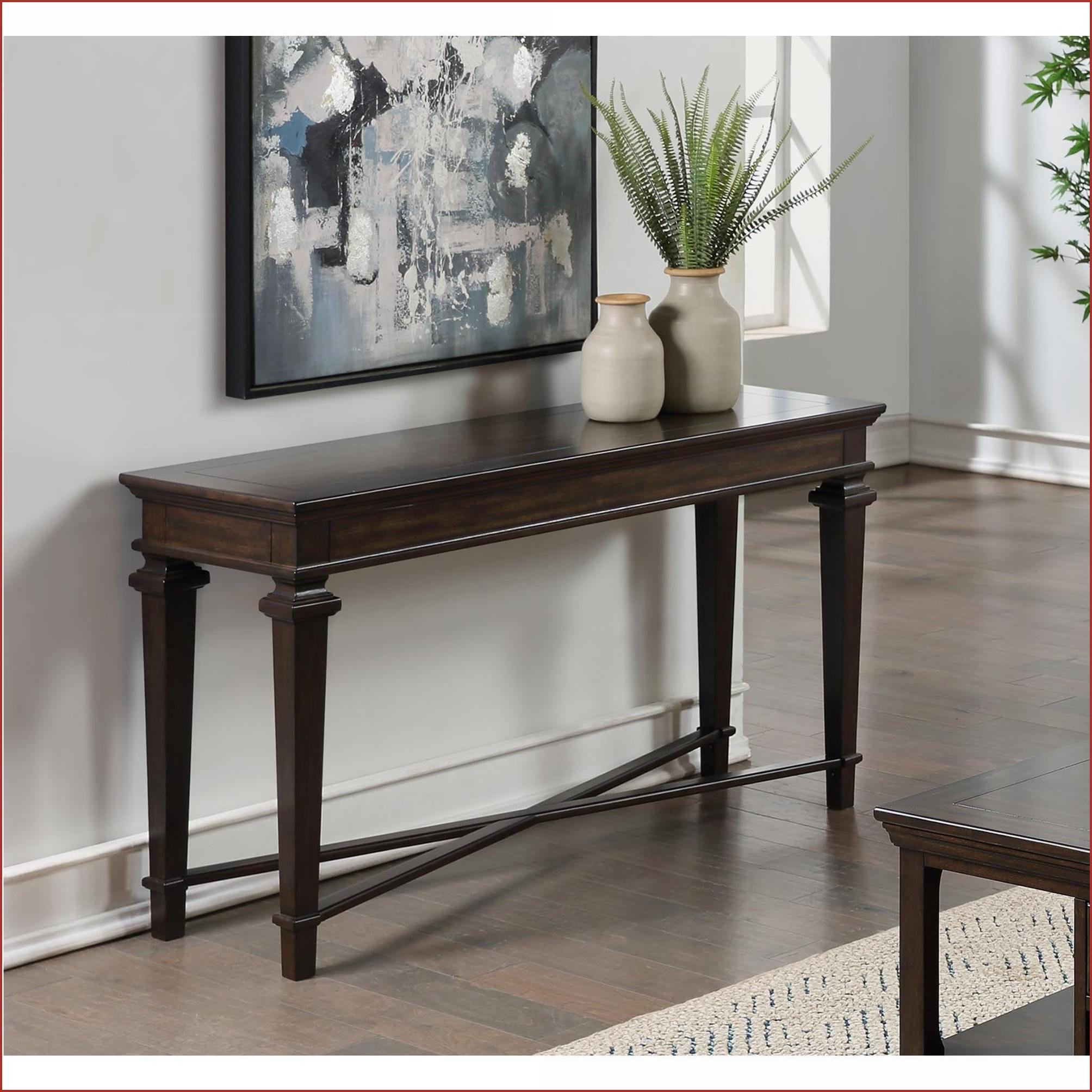 Latitude Run® Traditional Espresso Birch Veneer Coffee Table for Living ...
