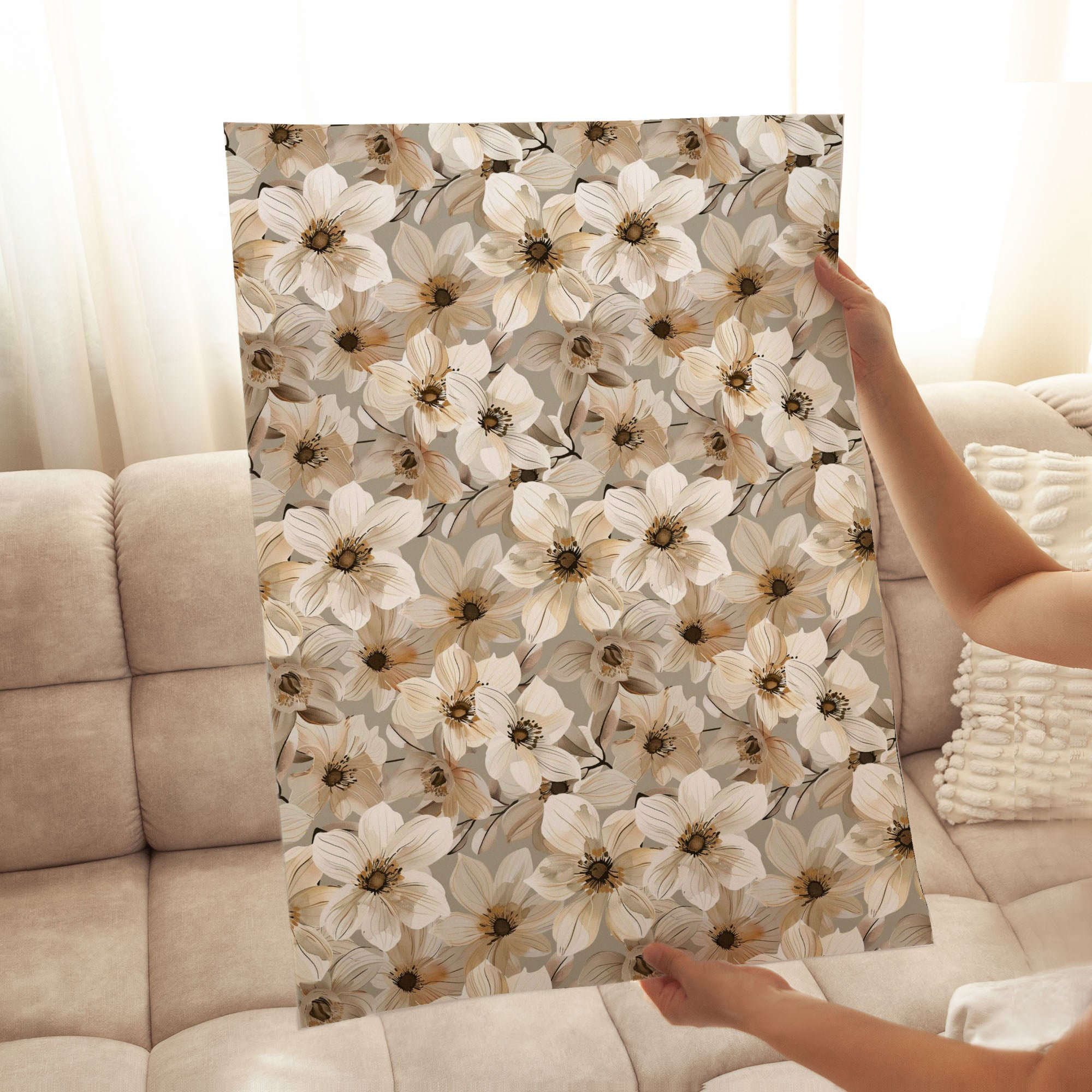 Winston Porter Botanical Fall Flower Dreams IV Cottage Unframed Art ...