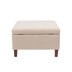 Ebern Designs Amariauna Storage Ottoman with Wooden Legs | Wayfair