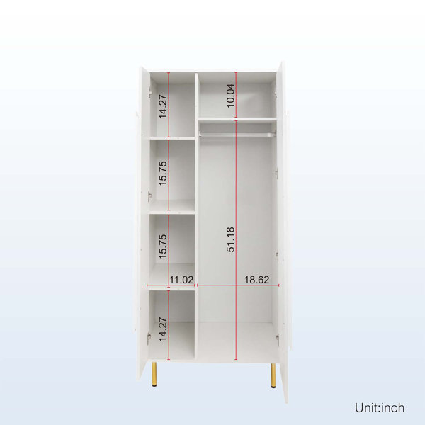 Mercer41 Jahmere Armoire | Wayfair