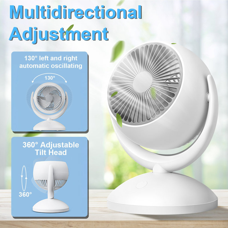 Edge Collections 7.59" Portable Fan | Wayfair