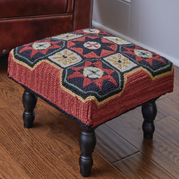 Union Rustic Jerzi Solid Wood Accent Stool - Wayfair Canada