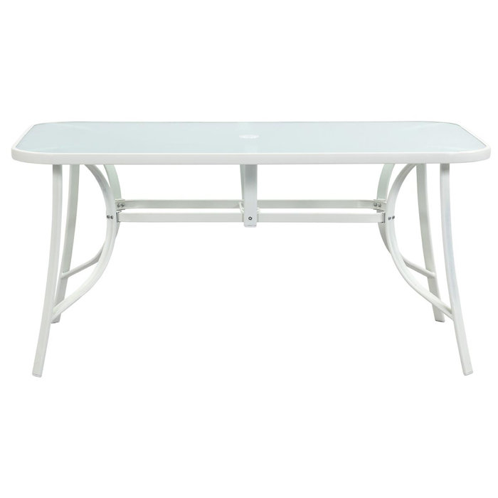 Dakota Fields Messer Steel Dining Table | Wayfair.co.uk