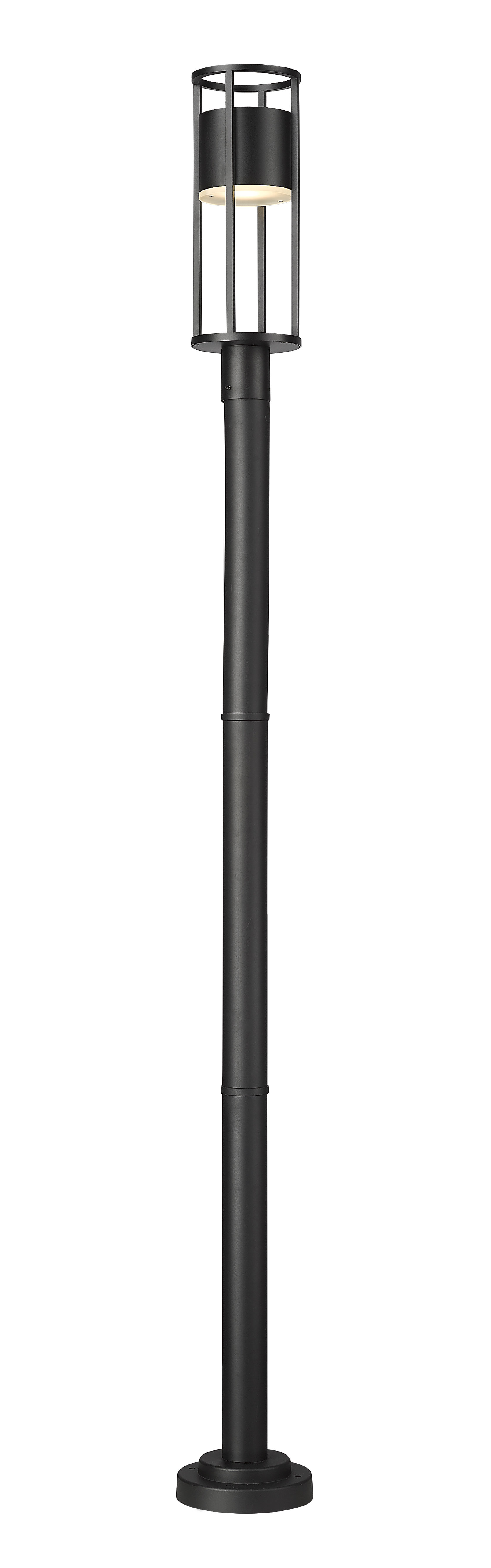 Everly Quinn Greville Frosted Lamp Post (Full) - Wayfair Canada