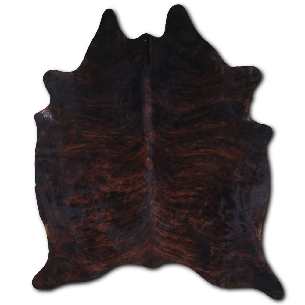 Foundry Select NATURAL HAIR ON COWHIDE MEDIUM BRINDLE 3 - 5 M GRADE A | Wayfair
